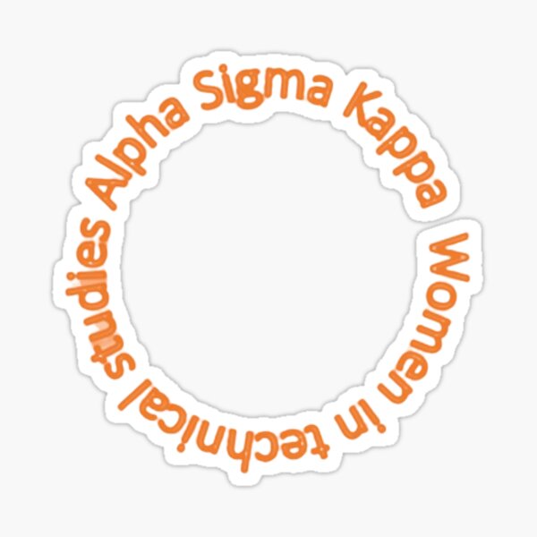 "ASK" Sticker by AlphaSigmaKappa | Redbubble