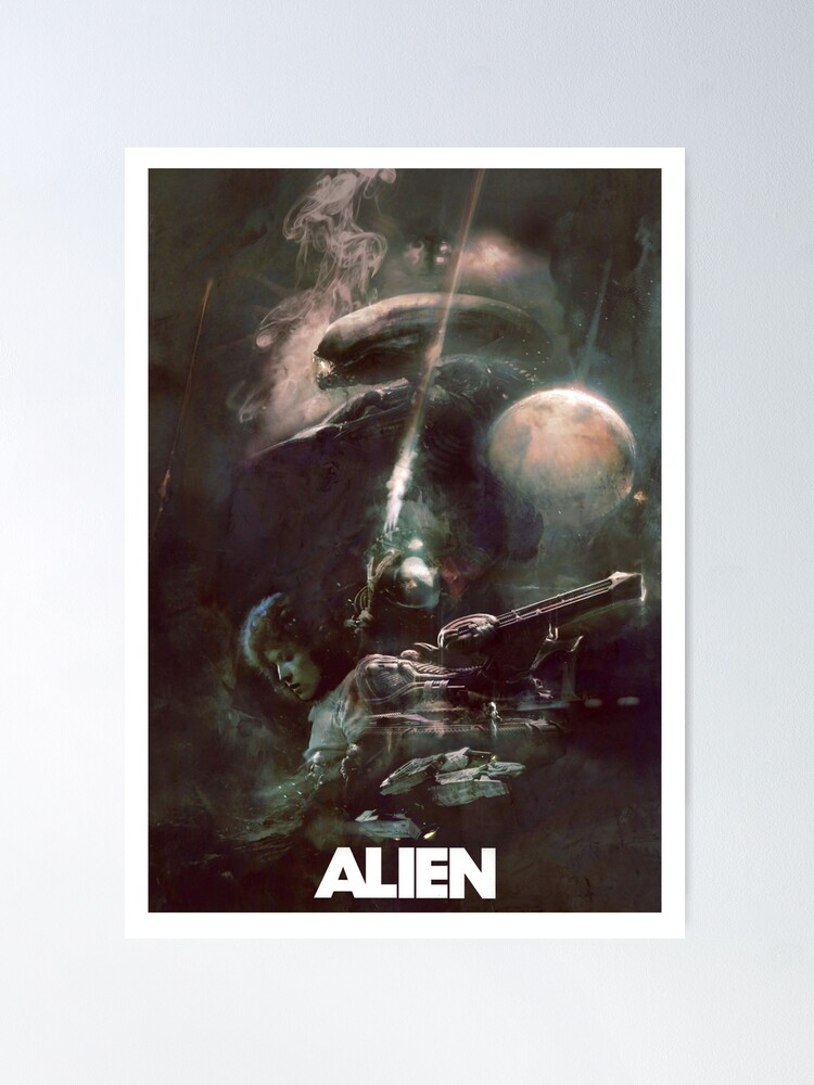 Alien Movie Art, 1979, Movie Poster, Artbook Poster sold by Tenor ...