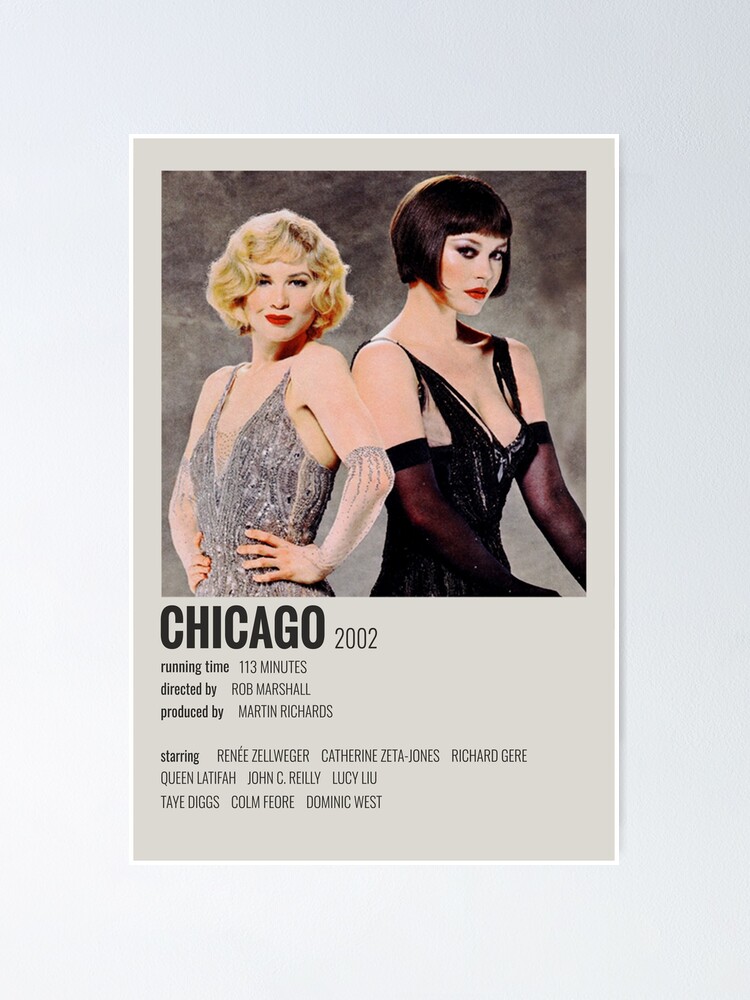 "Chicago (2002)" Poster by MoviePolaroid | Redbubble