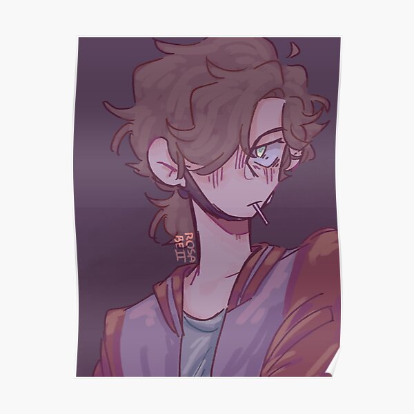 "ranboo generation loss moment" Poster for Sale by rosabeii | Redbubble