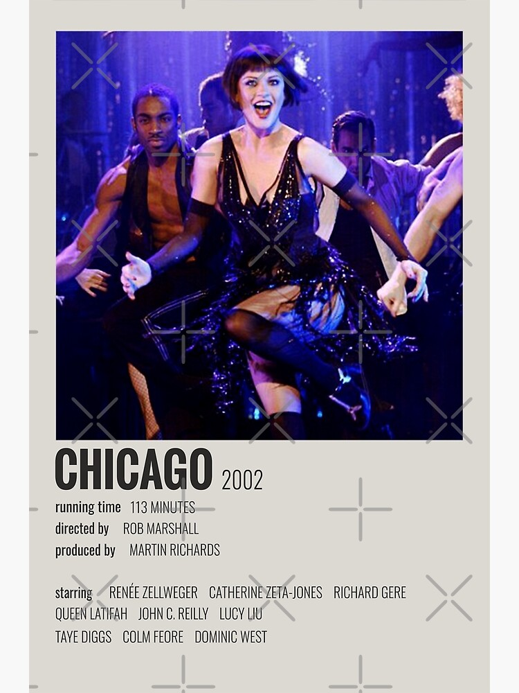 "Chicago (2002)" Poster for Sale by MoviePolaroid | Redbubble