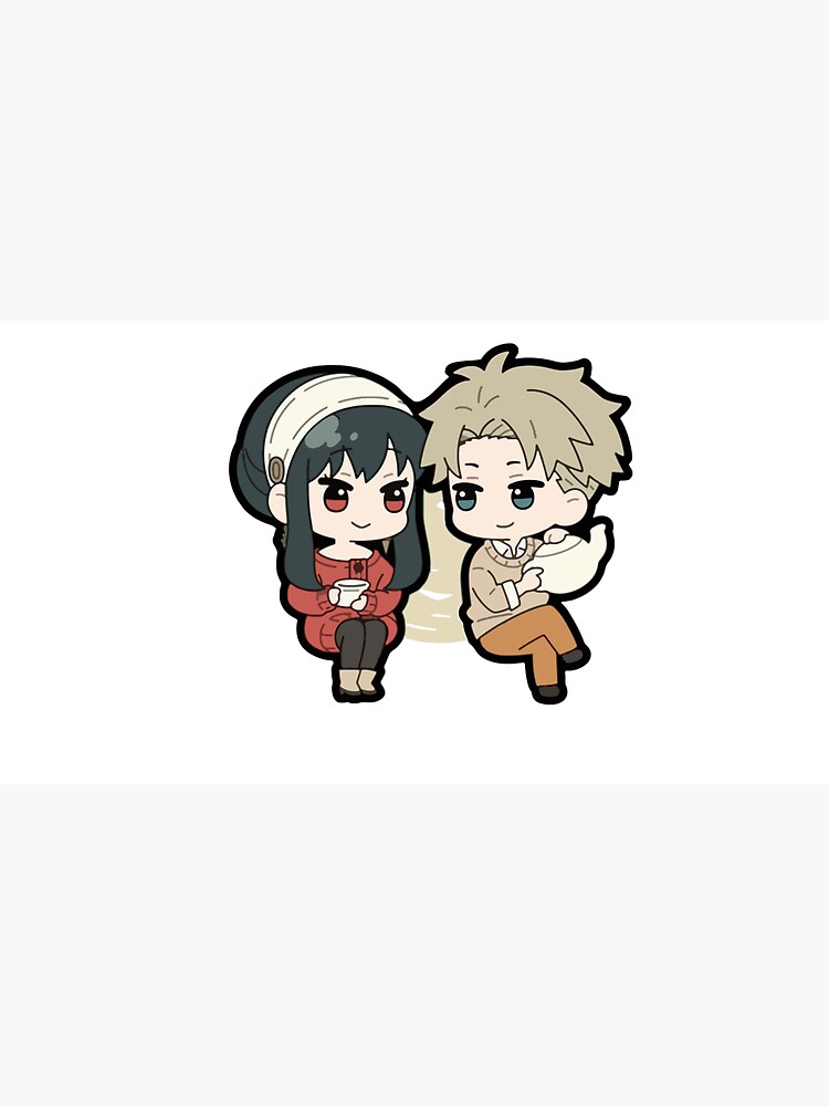 "Chibi Loid forger & yor forger spyxfamily" Cap by TrashCanFanDom ...