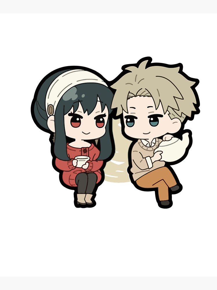 "Chibi Loid forger & yor forger spyxfamily" Tote Bag for Sale by ...