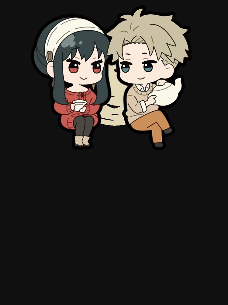 "Chibi Loid forger & yor forger spyxfamily" T-shirt by TrashCanFanDom ...