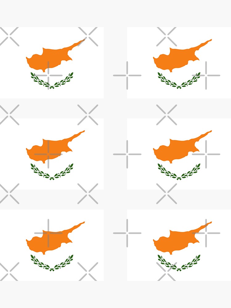 "Cyprus flag" Sticker by Javaland | Redbubble