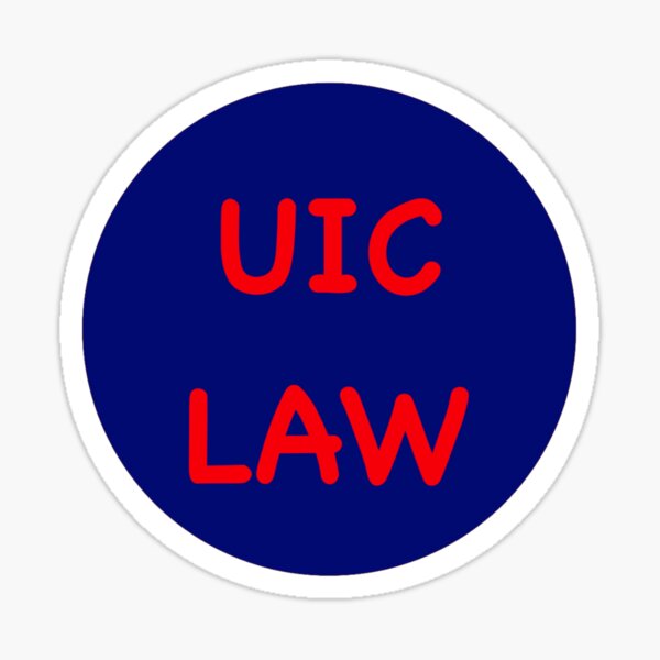 "uic law" Sticker by sempra21 | Redbubble