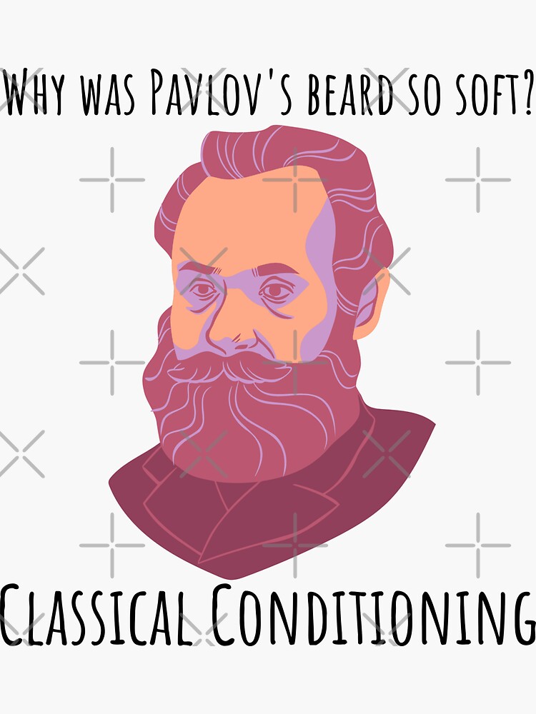 "Ivan Pavlov's Beard Classical Conditioning Jokes Psychology Gift ...