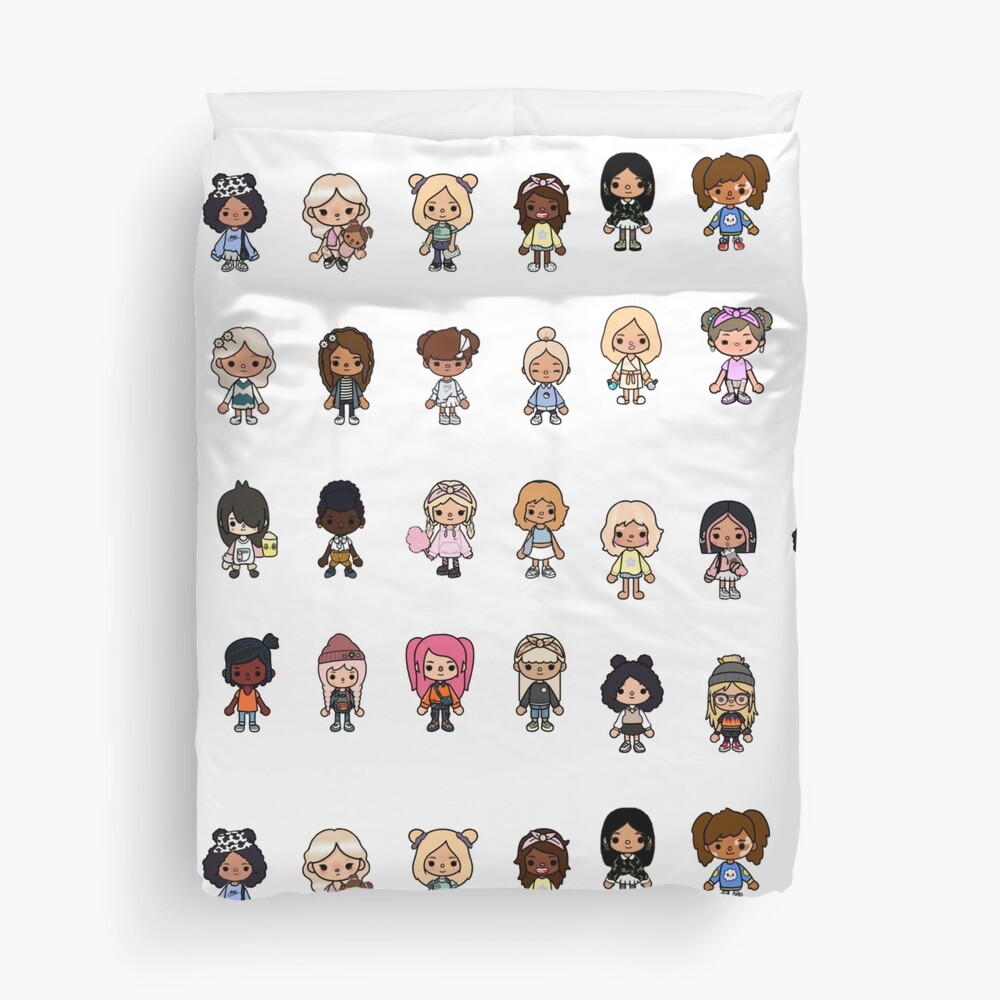 "Toca Boca Toca Boca 2021 Toca Life World" Duvet Cover by rajiinom ...