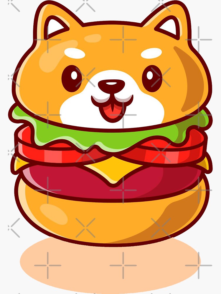 "HamDog" Sticker for Sale by ECLSK | Redbubble