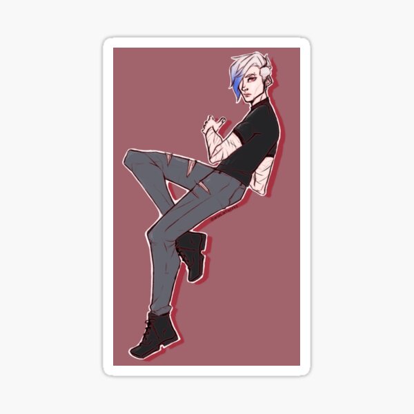 "Riley IS the main character." Sticker by GrumpyAria | Redbubble