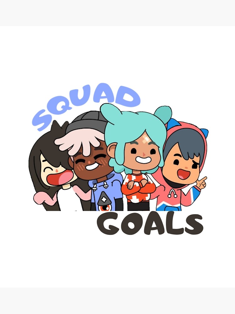 "Toca Boca Toca Boca 2021 Toca Life World" Metallbild von rajiinom ...