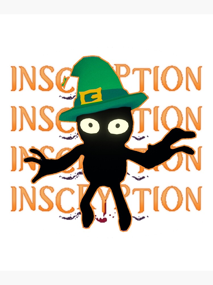 "inscryption" Poster for Sale by nored10 | Redbubble