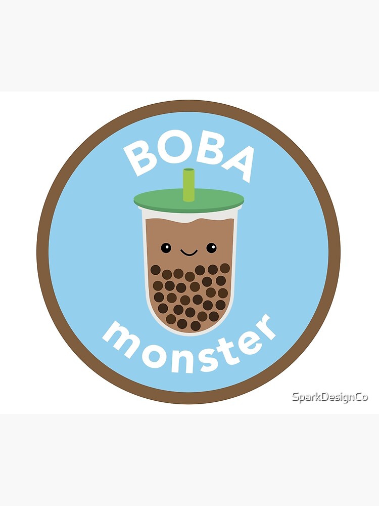 "Badge of Honor: Boba Monster" Poster for Sale by SparkDesignCo | Redbubble