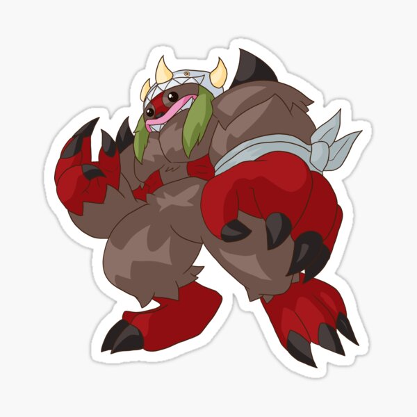 "Wendimon Sticker" Sticker for Sale by IronClark | Redbubble