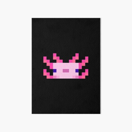 "Minecraft Axolotls Face Gift Idea For Minecraft & Axolotls Lovers" Art ...