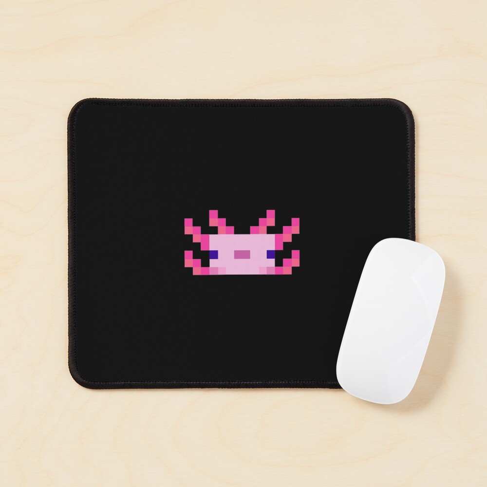 "Minecraft Axolotls Face Gift Idea For Minecraft & Axolotls Lovers" Art ...