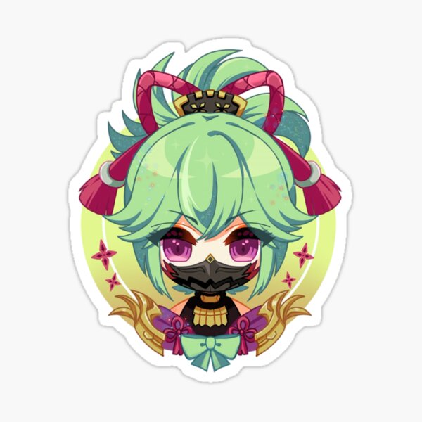 "Kuki Shinobu" Sticker for Sale by IdirMarket | Redbubble