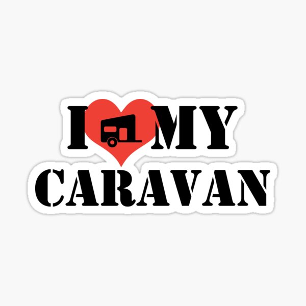 "Static caravans| I love My caravan| fun mobile home" Sticker by ...