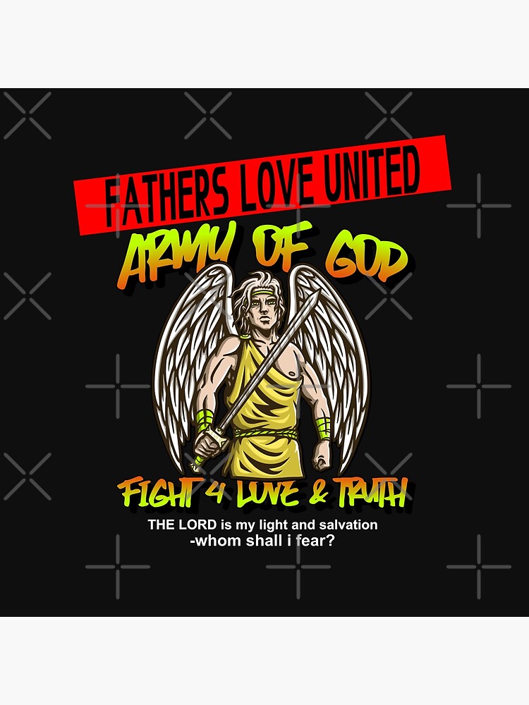 Póster «Army of God vol.1, línea de ropa cristiana» de flu2022 | Redbubble