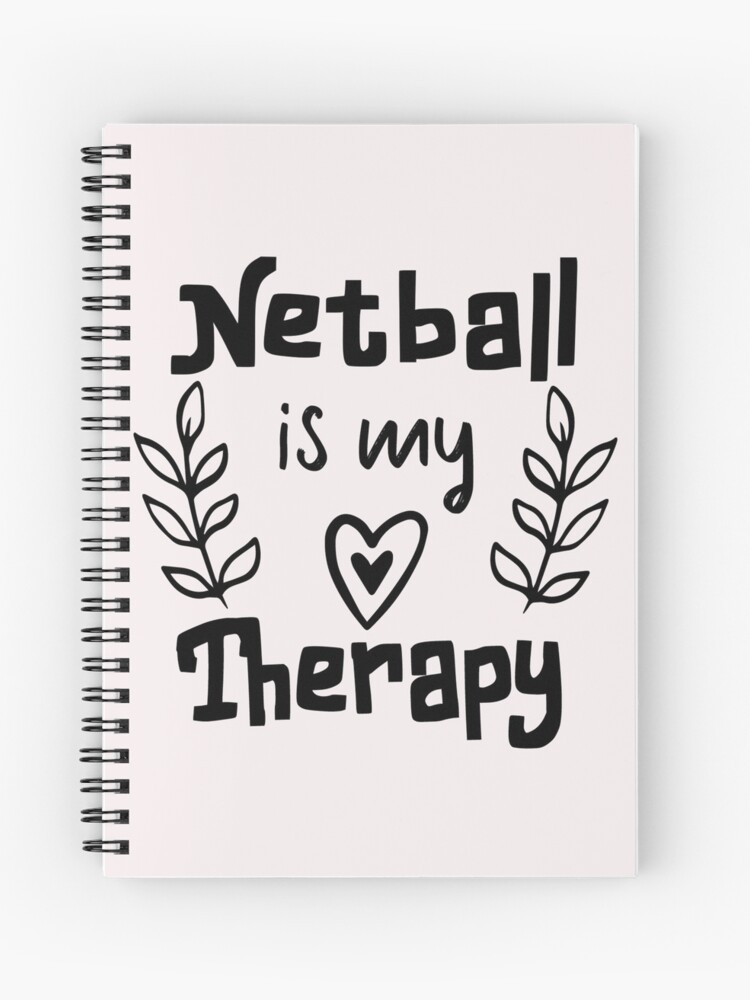 "Netball Is My Therapy, Netball Quote, Netball Design, Funny Netball ...