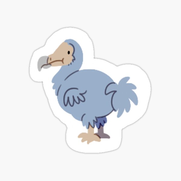"Dodo bird" Sticker by kai-artemis25 | Redbubble