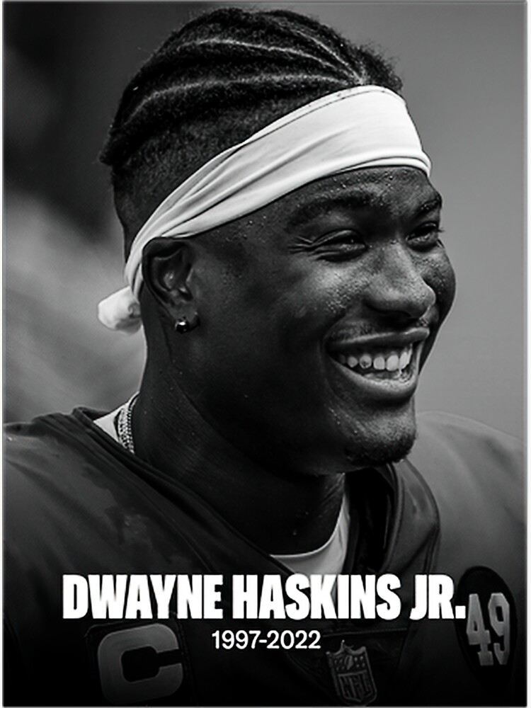 "Dwayne Haskins , RIP Dwayne Haskins Rip " Sticker by micdiane1 | Redbubble