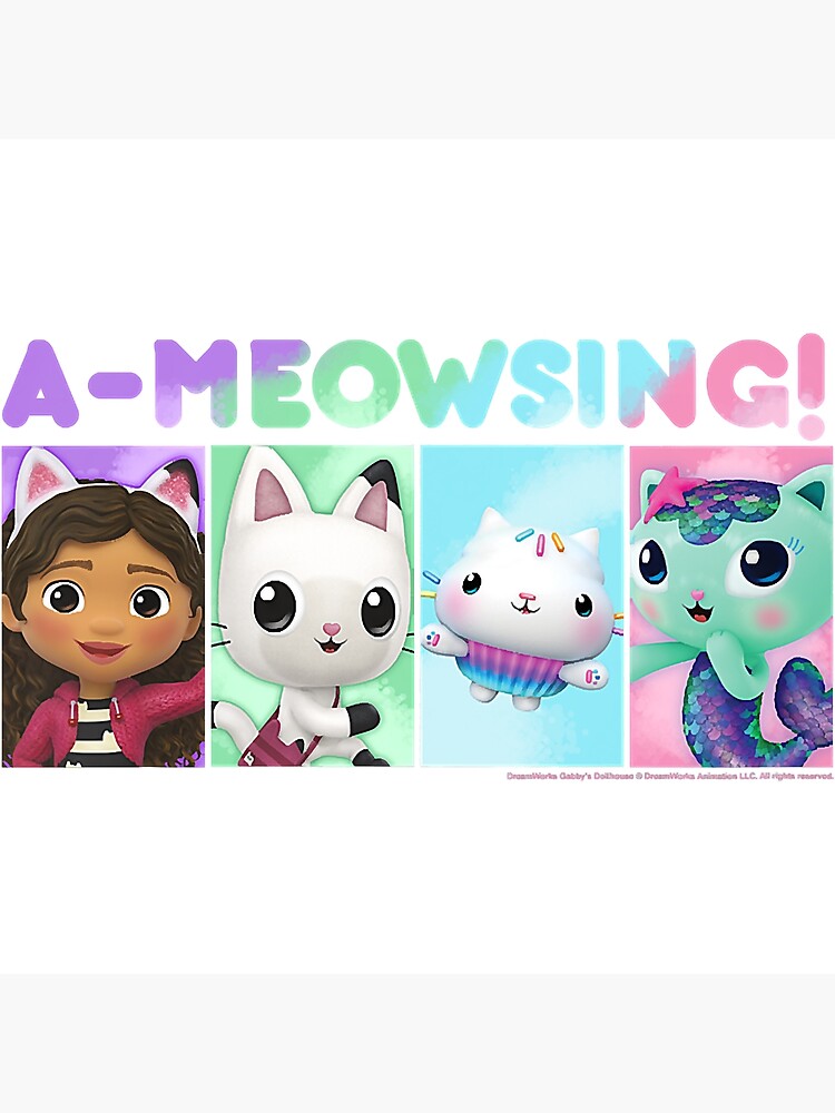 Póster «Gabby's Dollhouse Group Box Up ¡A-Maullido!» de LaurenKeon ...