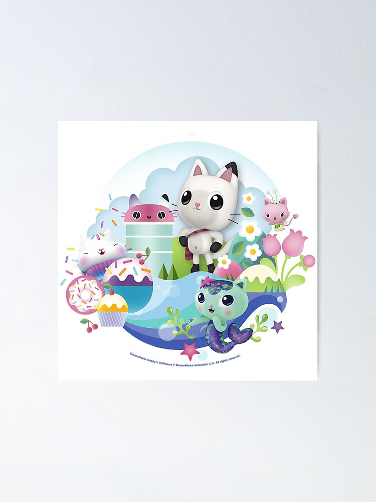 Póster «Colección del grupo de casas de muñecas de Gabby» de LaurenKeon ...