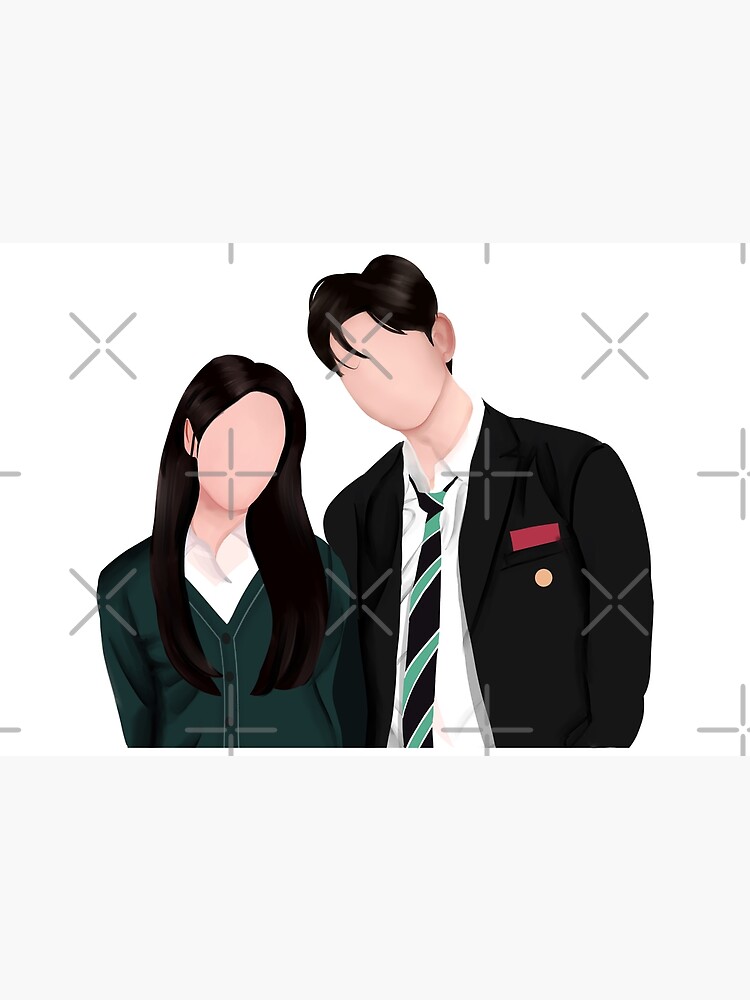 " All of us are dead, Choi Nam Ra and Lee Soo Hyuk Drawing" Poster for ...