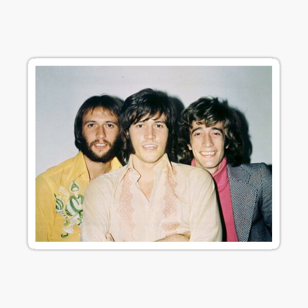 "Bee Gees Photo" Sticker by livyriyshop | Redbubble