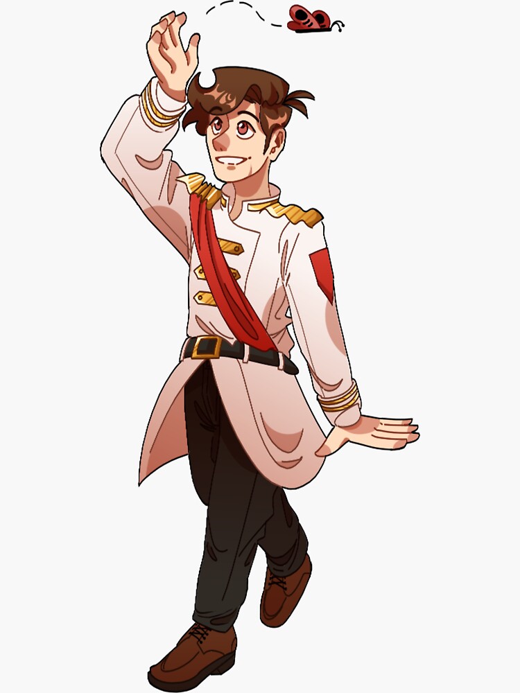 "Roman Sanders" Sticker for Sale by itsabelle-arts | Redbubble