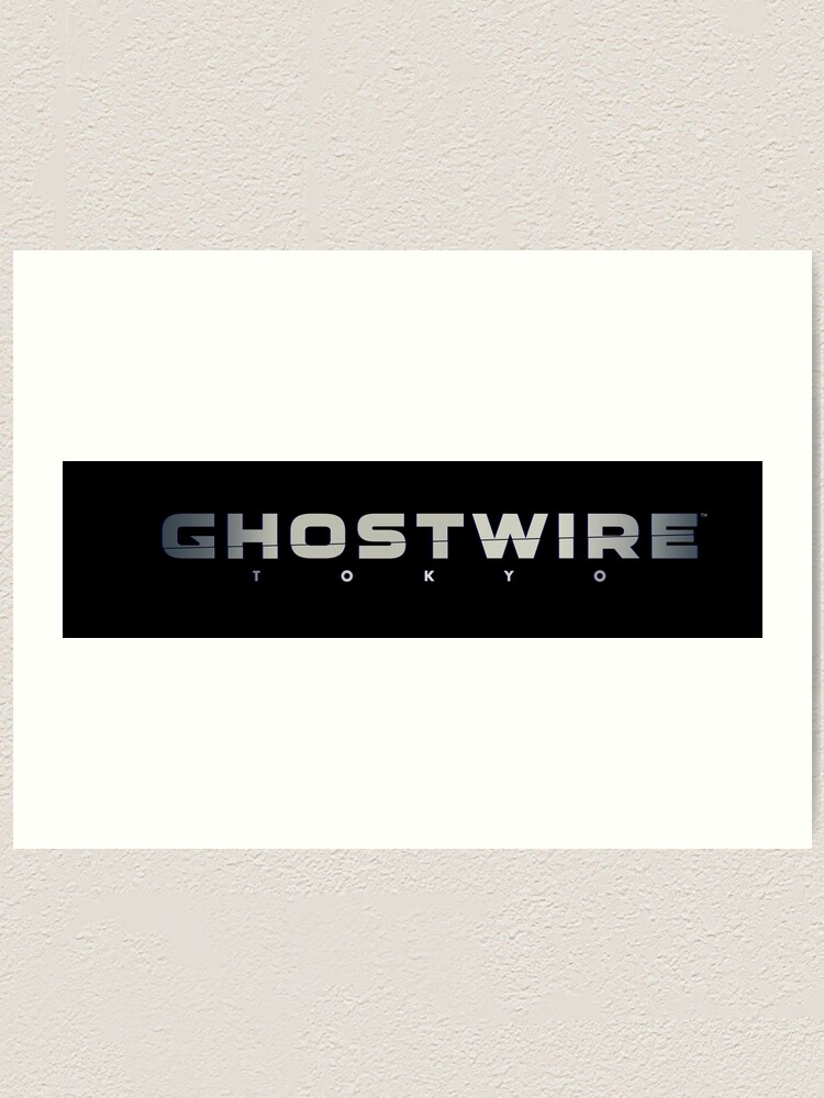 "Ghostwire Tokyo v1 logo" Art Print for Sale by JCBA | Redbubble