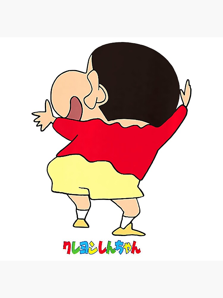 "Crayon Shin-chan Smile Shin-chan" Art Print by MikaylaBustard | Redbubble