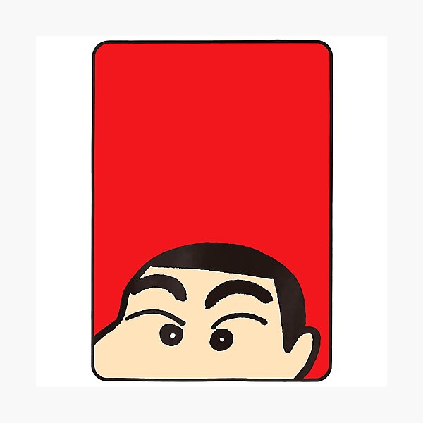 "Shin-chan Face" Photographic Print for Sale by MollyKirkwood | Redbubble