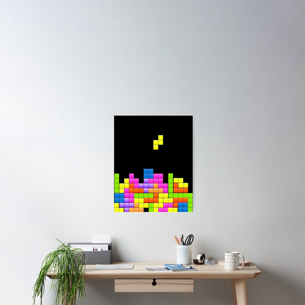 "Tetris" Poster by elmindo | Redbubble