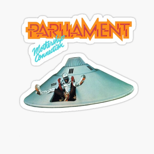 "Mothership Connection Classic" Sticker for Sale by AarondeWerd | Redbubble