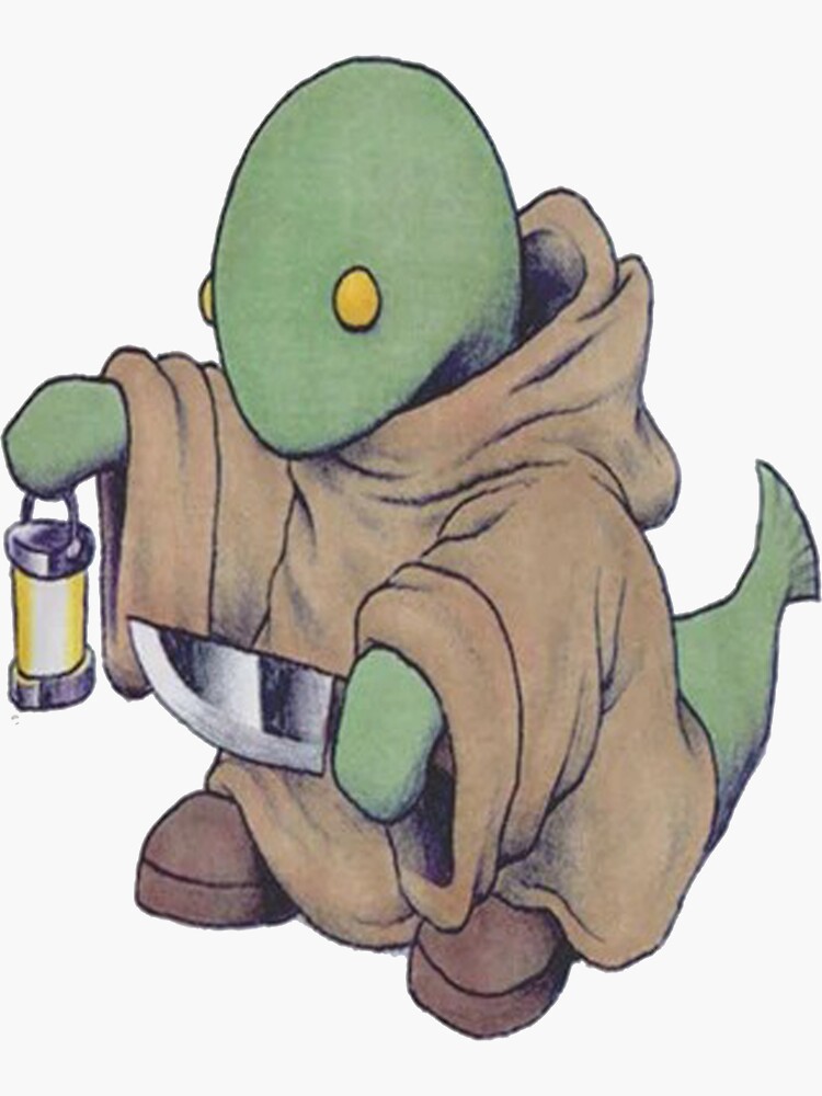 "Tonberry" Sticker for Sale by brenorose | Redbubble