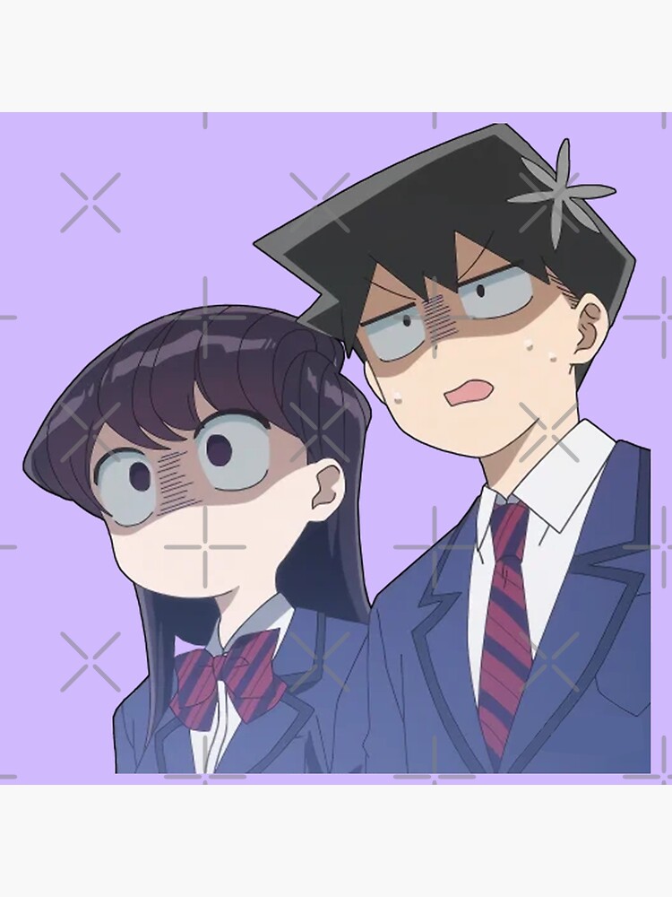 Póster «Komi y tadano sorprendidos - komi no puede comunicarse» de Akuma-san | Redbubble