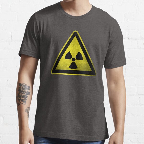 "Nuclear Warning Sign" T-shirt by Delta12Designs | Redbubble | nuclear ...