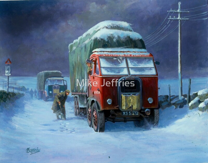 "BRS Scammell R8" by Mike Jeffries | Redbubble