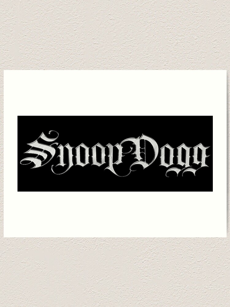 "Snoop Dogg logo" Art Print for Sale by HenryKVander | Redbubble