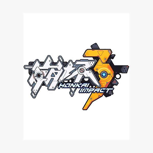 "honkai illustrasi logo " Photographic Print for Sale by CosCosEars ...
