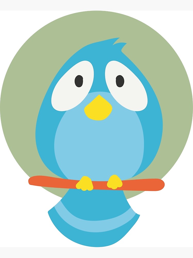 "Bird Sad" Poster for Sale by mhcustomprint | Redbubble