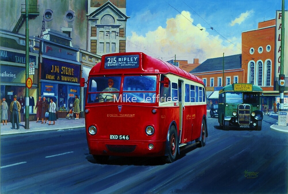"London Transport's AEC Q type" by Mike Jeffries | Redbubble