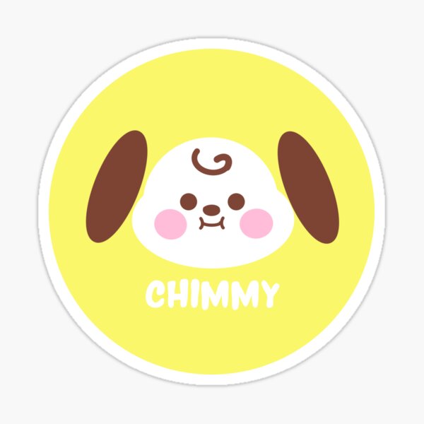 "Cute Baby BTS BT21 Character Chimmy" Sticker by shiminee | Redbubble