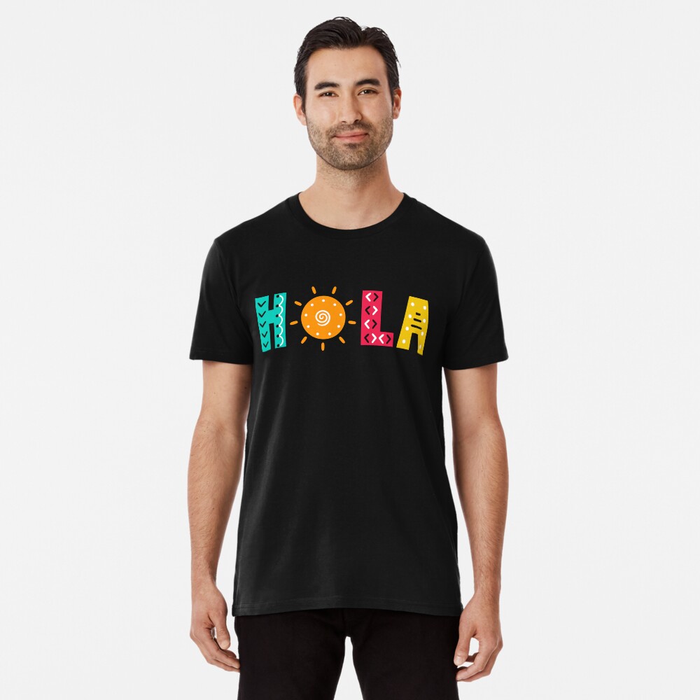"Hola" Sticker for Sale by Harsh Katariya | Redbubble