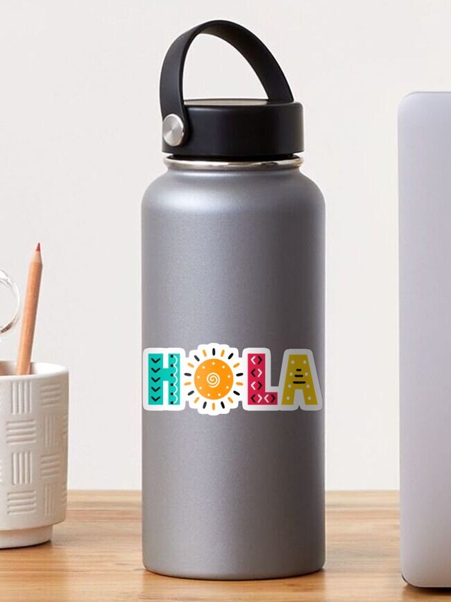 "Hola" Sticker for Sale by Harsh Katariya | Redbubble