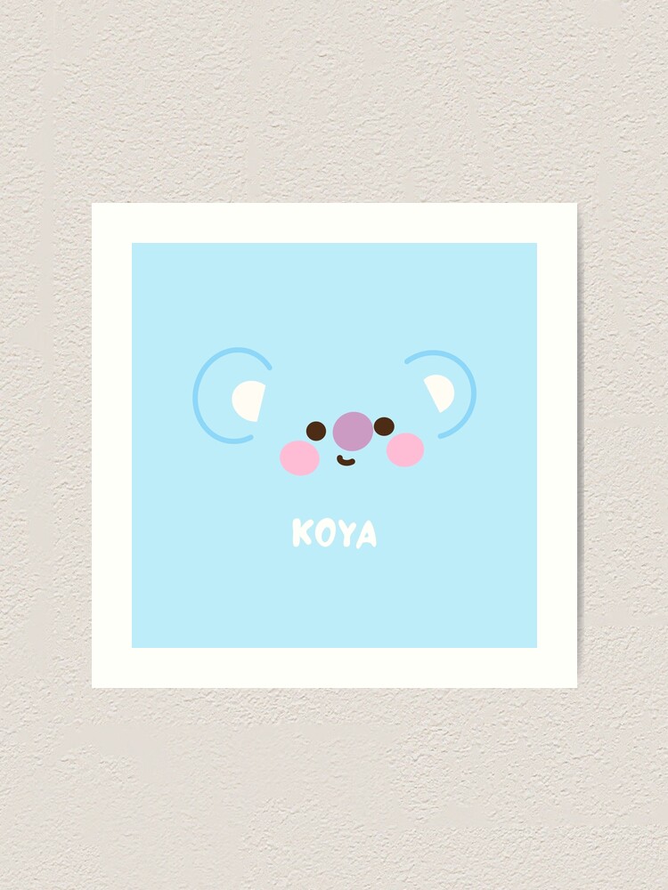 "Cute Baby BTS BT21 Character Koya" Art Print for Sale by shiminee ...