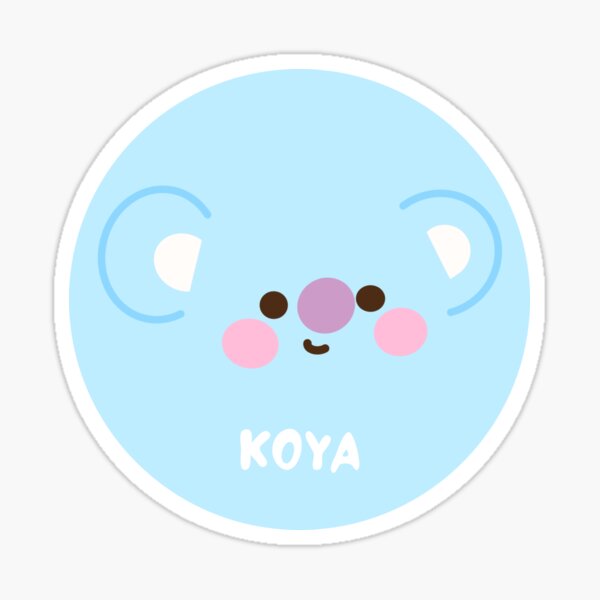 "Cute Baby BTS BT21 Character Koya" Sticker by shiminee | Redbubble