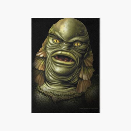 Lámina rígida «Lagoon Big Black Universal Creature de la cara de los ...